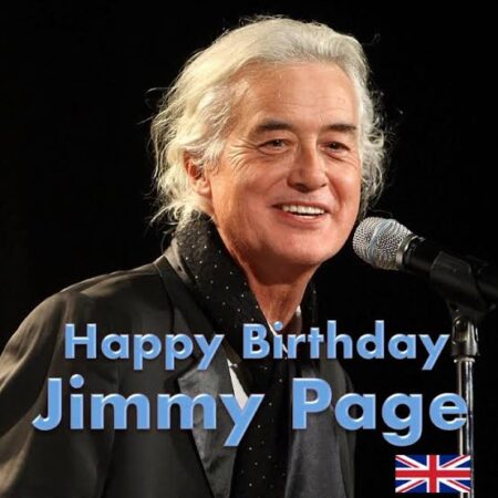 Hip Hip Hip; happy birthday. Led Zeppelin celebrates guitarist Jimmy ...